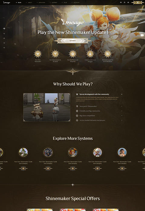 Game Website Templates, Gaming Themes, HTML5 Templates, PSD Layouts