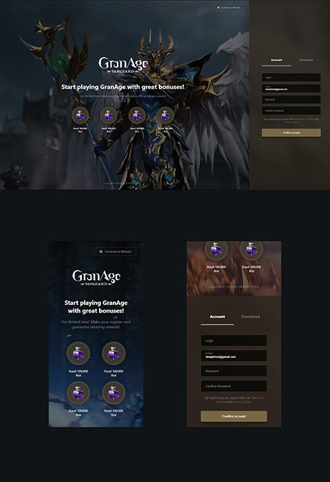 Game Website Templates, Gaming Themes, HTML5 Templates, PSD Layouts